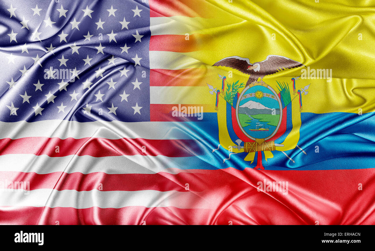 USA and Ecuador Stock Photo - Alamy