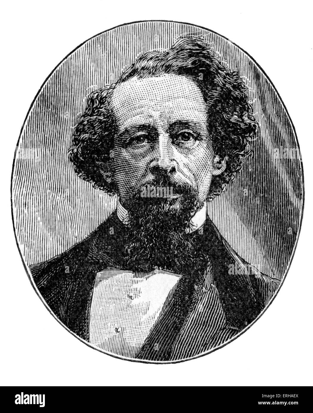 Portrait charles dickens photograph hi-res stock photography and images ...