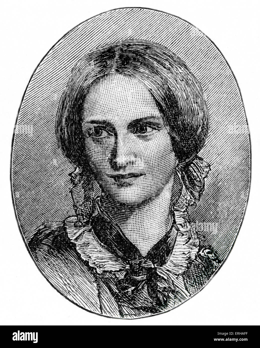 Charlotte Bronte (21 April 1816 – 31 March 1855). English novelist and ...