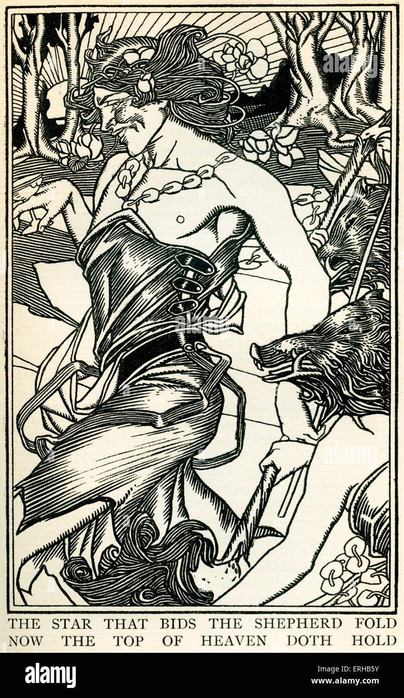 Comus by John Milton (1608-1674). The poem is a masque (or musical poem ...