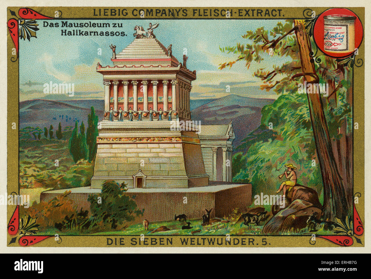 Mausoleum at Halicarnassus (German: Das Mausoleum zu Halikarnassos). A ...