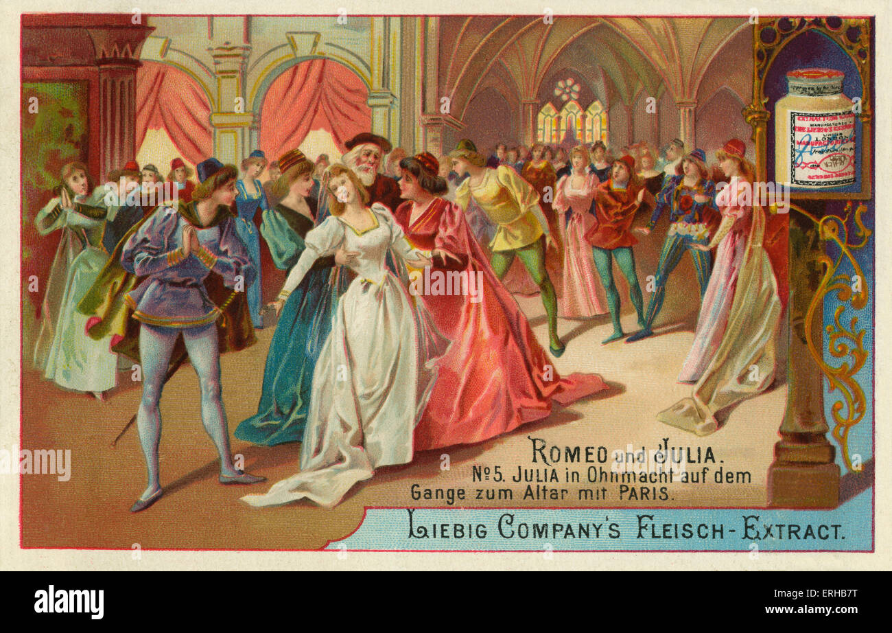 Romeo juliet william shakespeare scene hi-res stock photography and ...