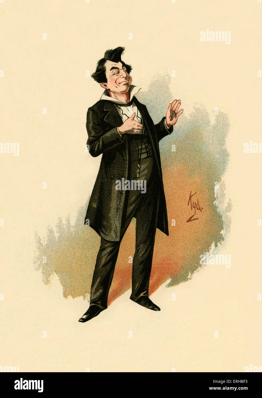 Martin Chuzzlewit by Charles Dickens (1844). Illustration of Mr ...