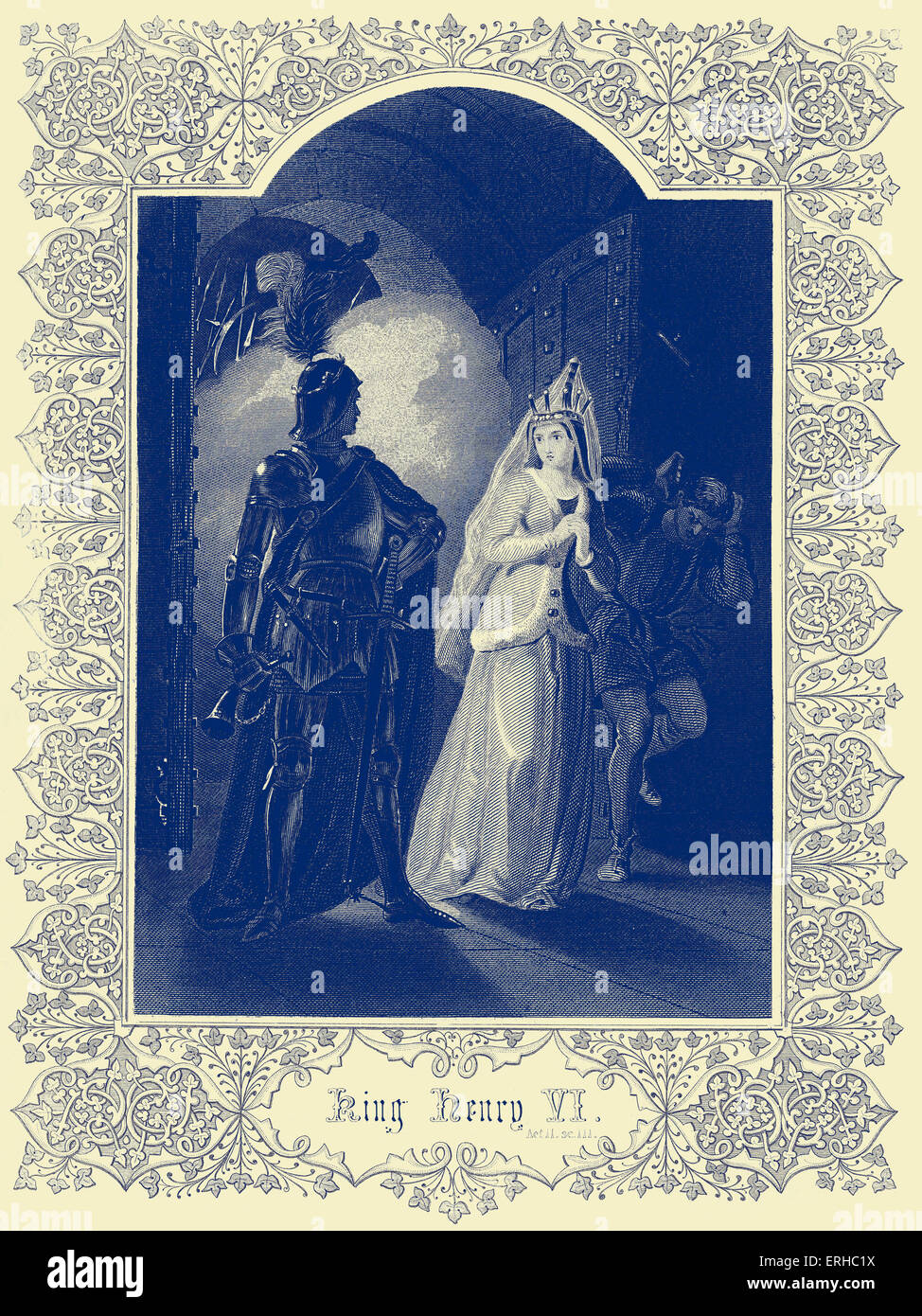 King Henry VI (Part II) Act II Scene 3 - Queen Margaret. Engraving ...