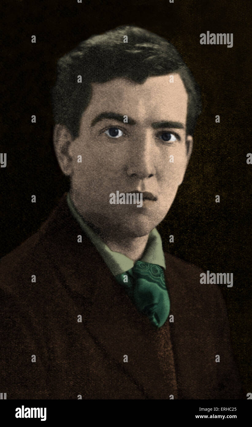 Robert Graves - portrait of the English poet and novelist. 24 July 1895 ...