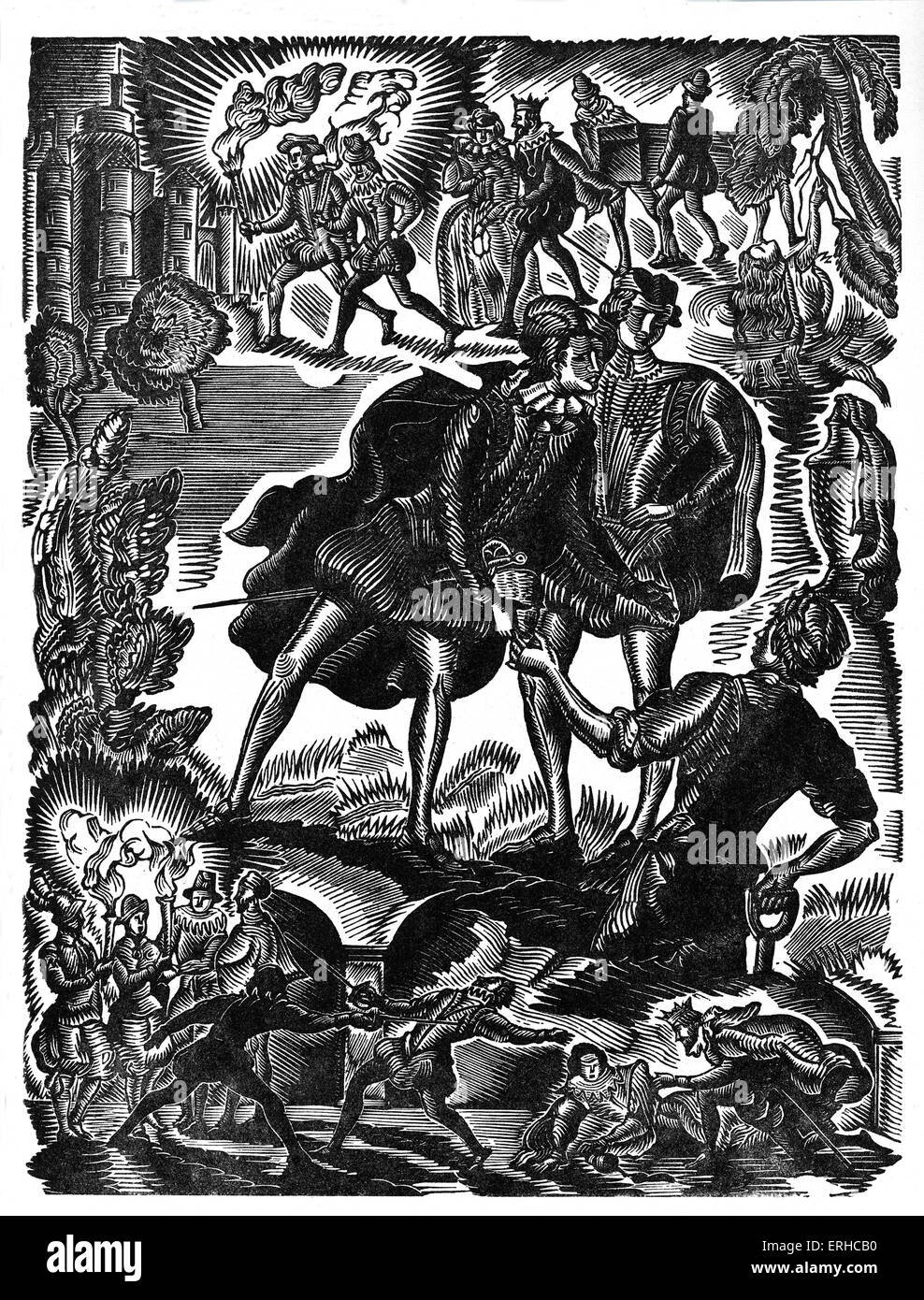 William shakespeare and hamlet hi-res stock photography and images - Alamy