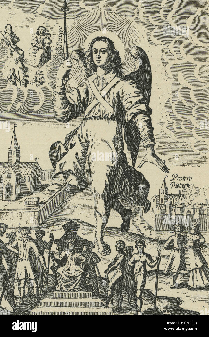 'The Principat', allegorical plate from Thomas Heywood 's, 'The ...