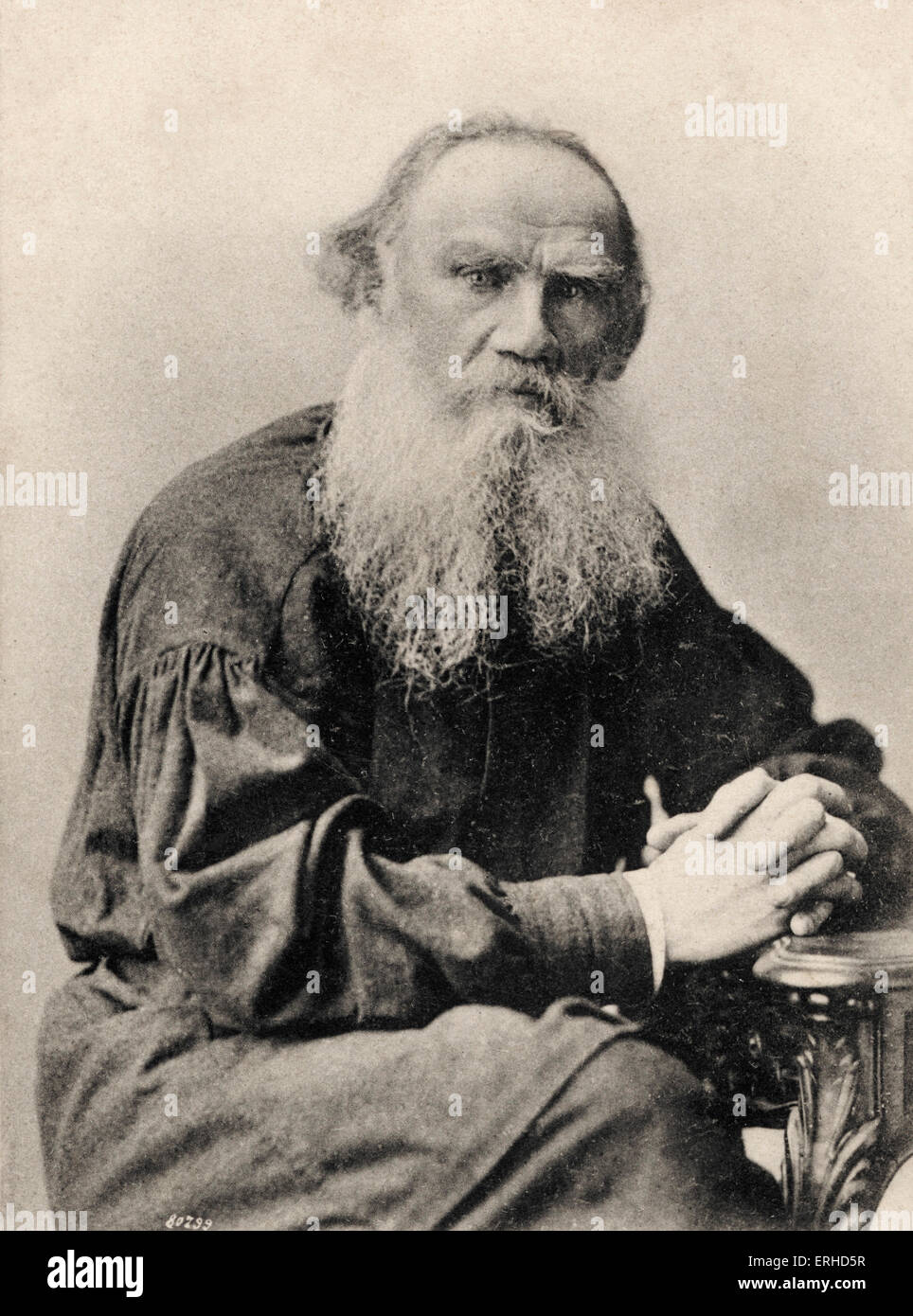 Leo Tolstoy - portrait of the Russian writer, aesthetic philosopher ...