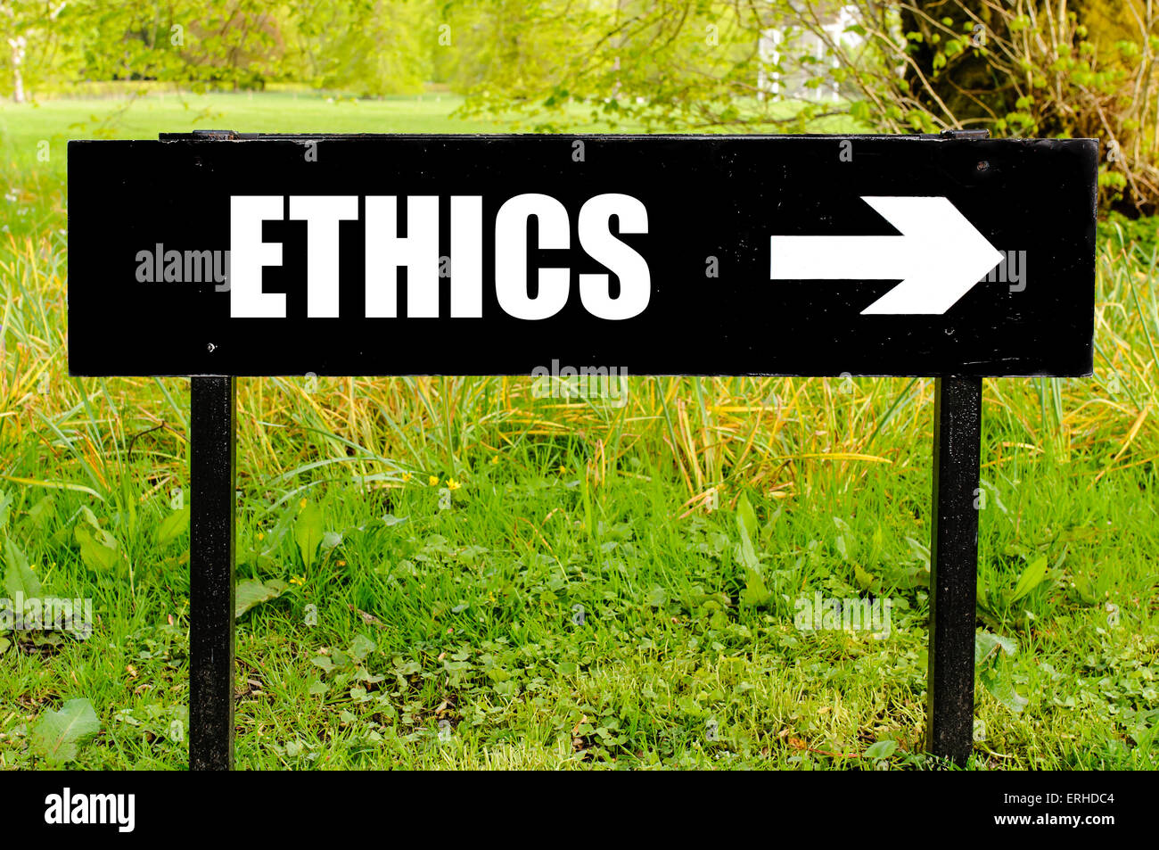 Ethics sign hi-res stock photography and images - Alamy