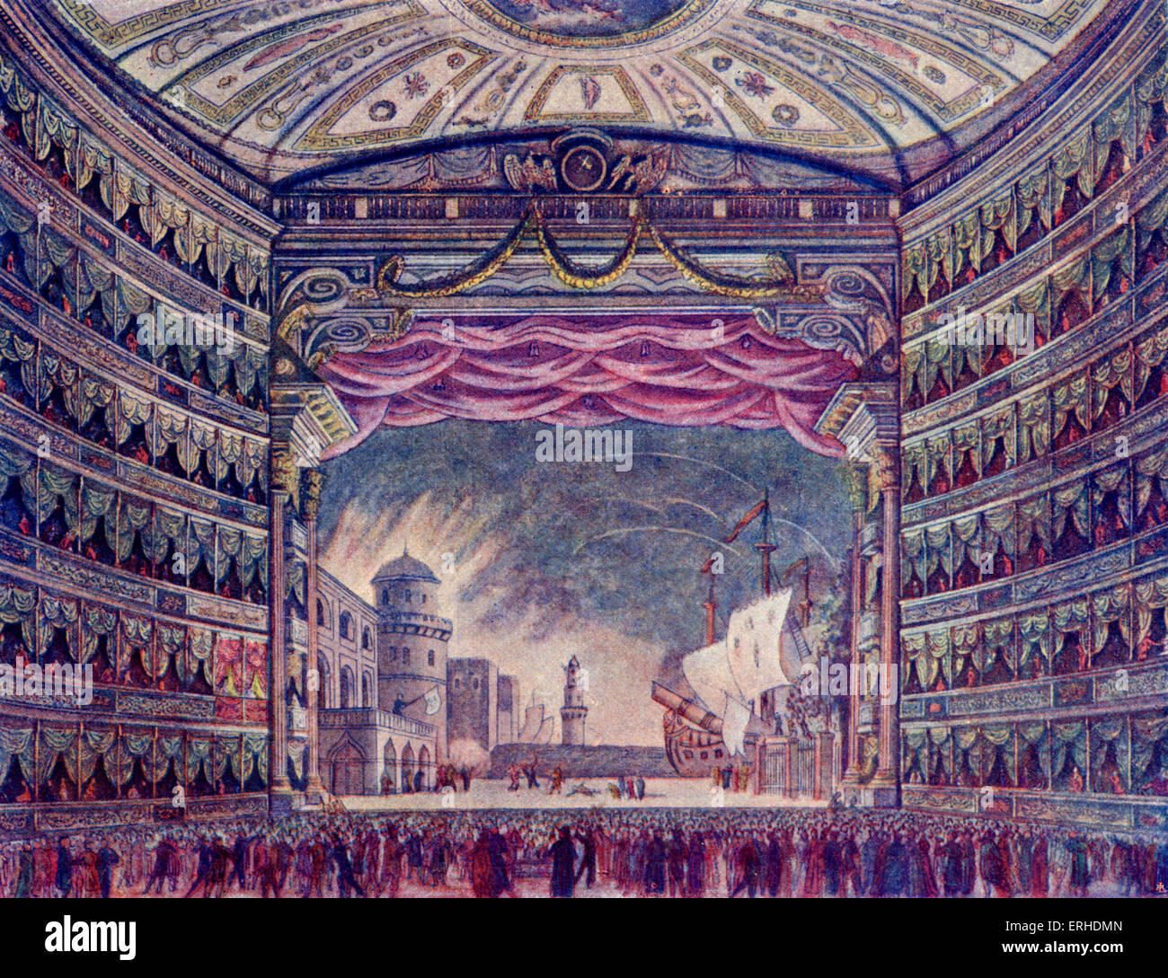 La scala opera interior hi-res stock photography and images - Alamy
