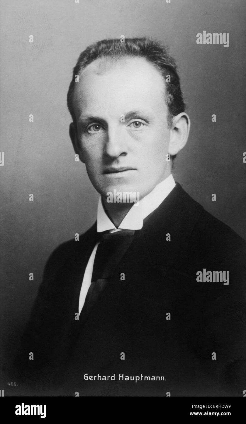 Gerhart hauptmann portrait hi-res stock photography and images - Alamy