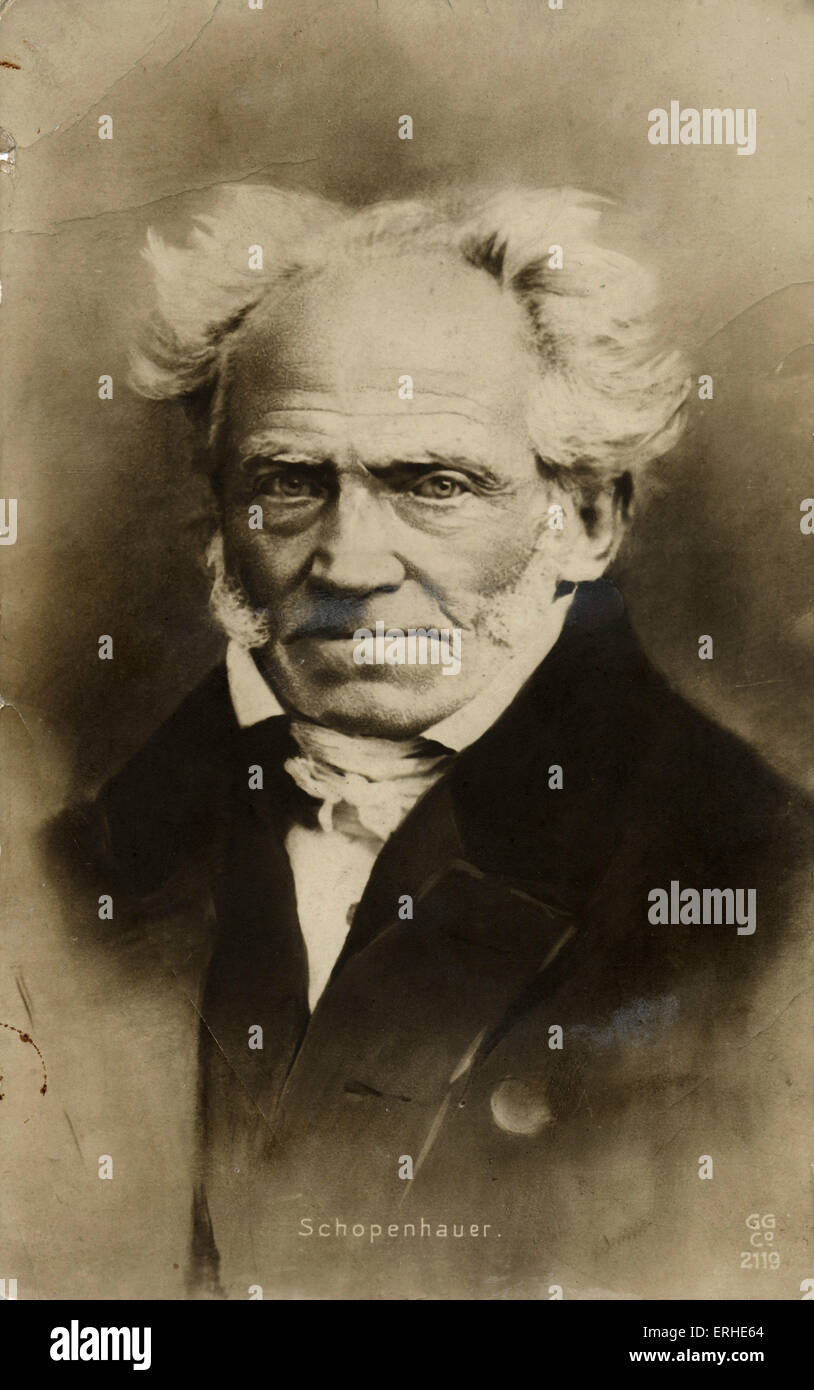 Schopenhauer portrait hi-res stock photography and images - Alamy