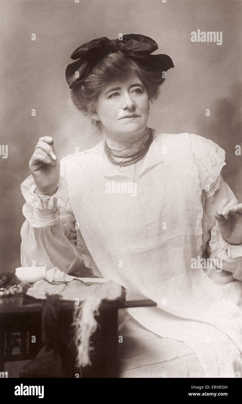 Ellen Terry - portrait - English actress February 27 1848 - 1928 Stock ...
