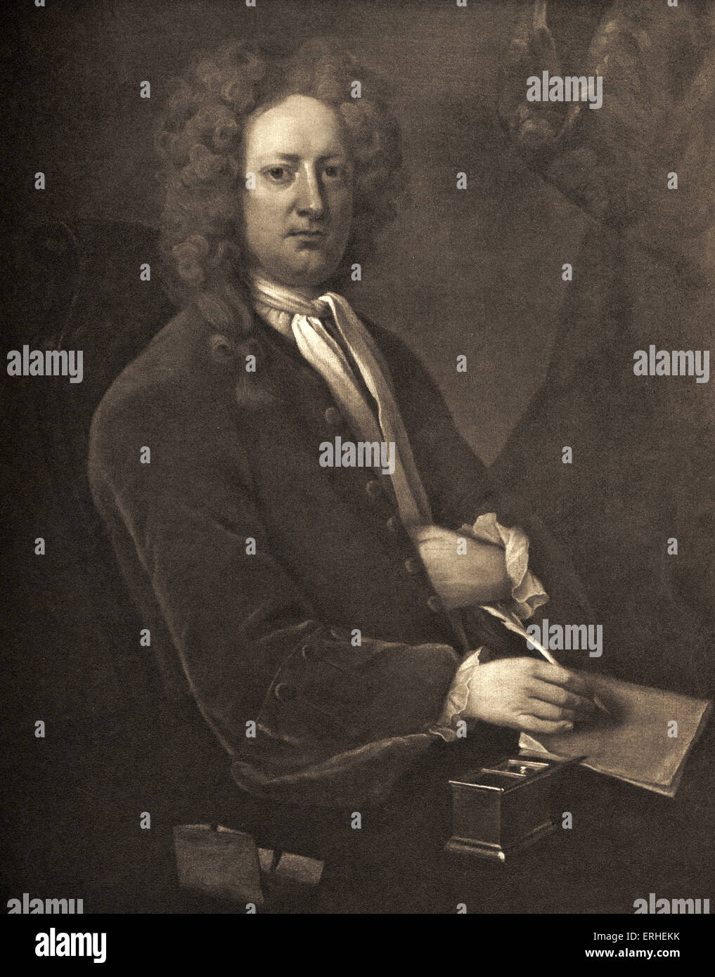 Joseph Addison - portrait - English politician and writer May 1 1672 ...