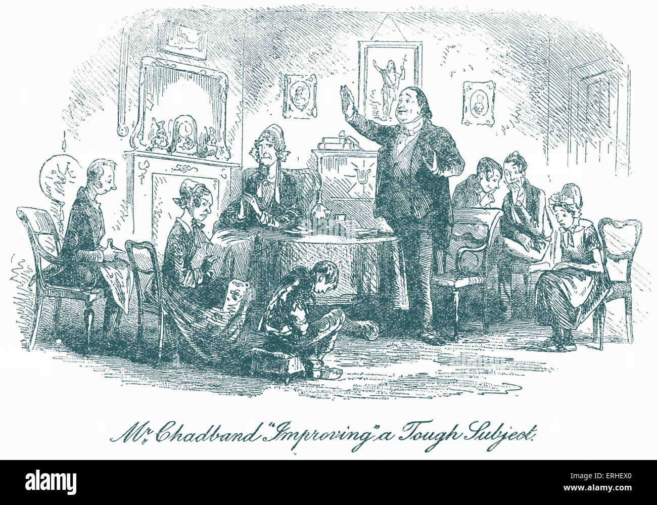 Bleak house charles dickens illustration hi-res stock photography and ...