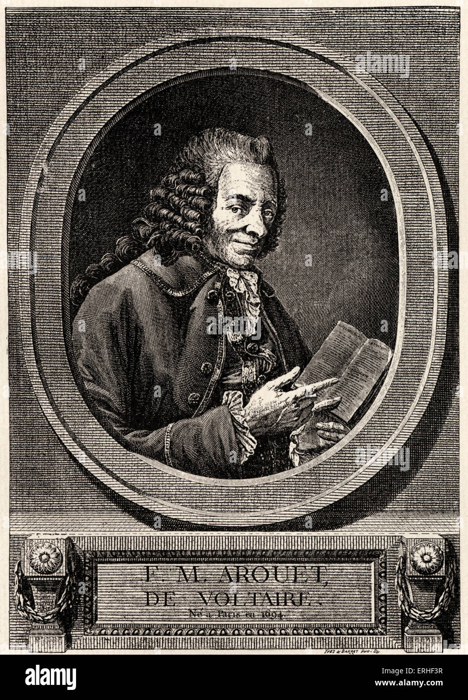 Voltaire portrait hi-res stock photography and images - Alamy