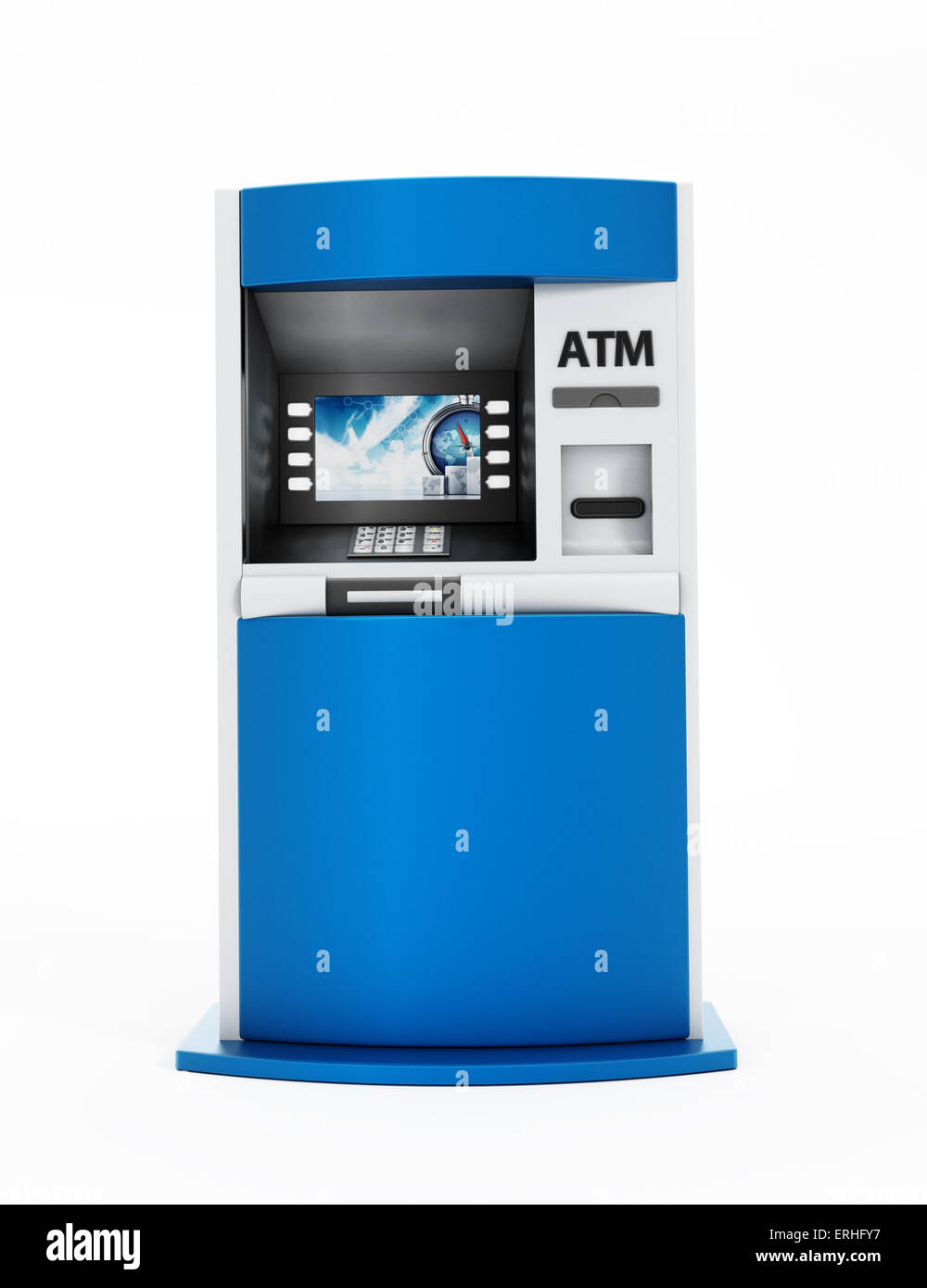 ATM Automated Teller Machine detail Stock Photo - Alamy