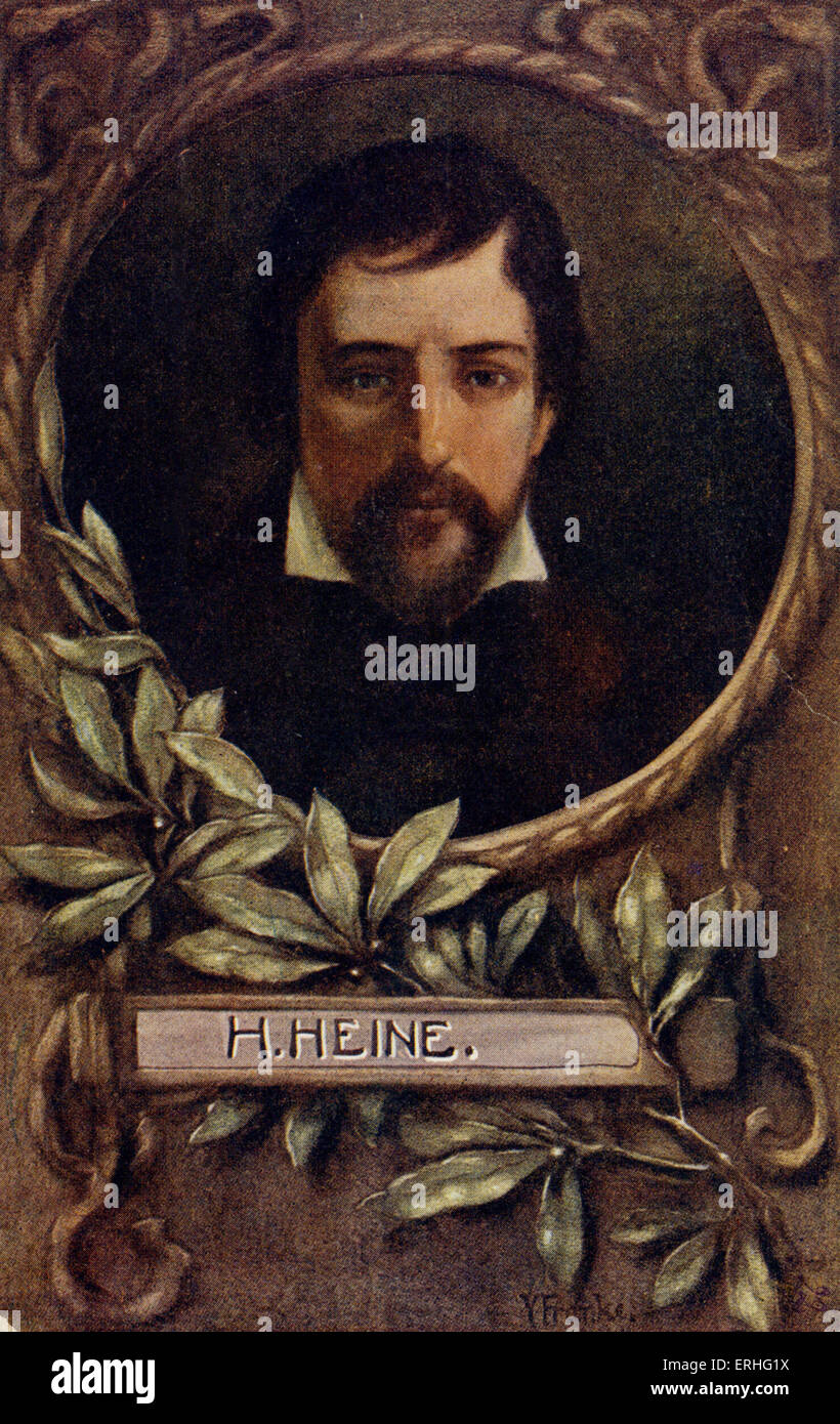 Heinrich heine portrait hi-res stock photography and images - Alamy