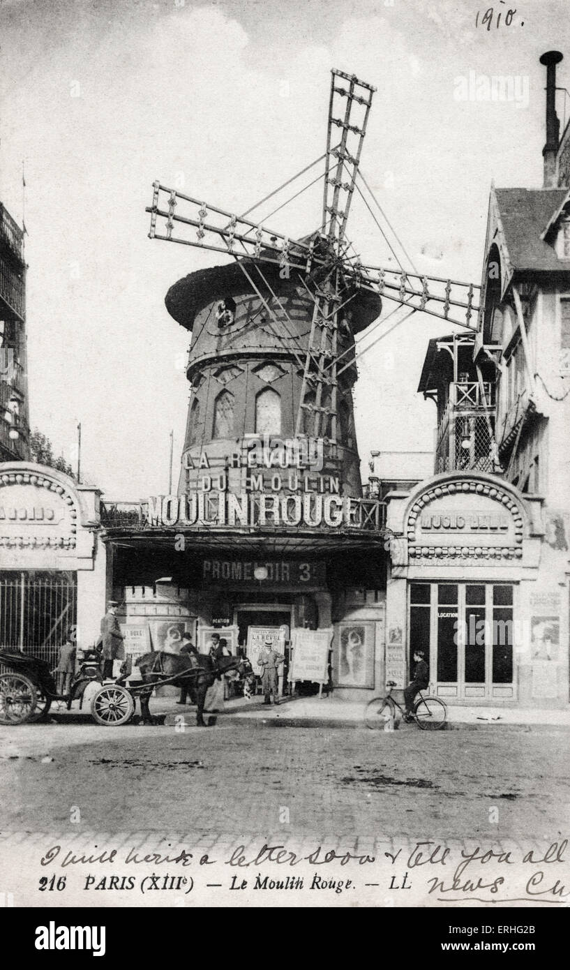 Moulin Rouge Poster Windmill