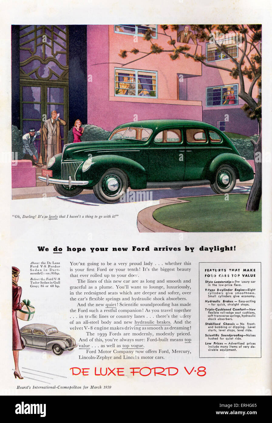 Ford Advert Stock Photos & Ford Advert Stock Images - Alamy