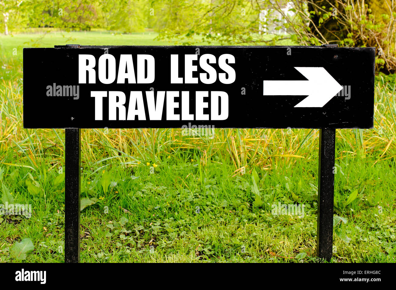 The road less traveled hi-res stock photography and images - Alamy
