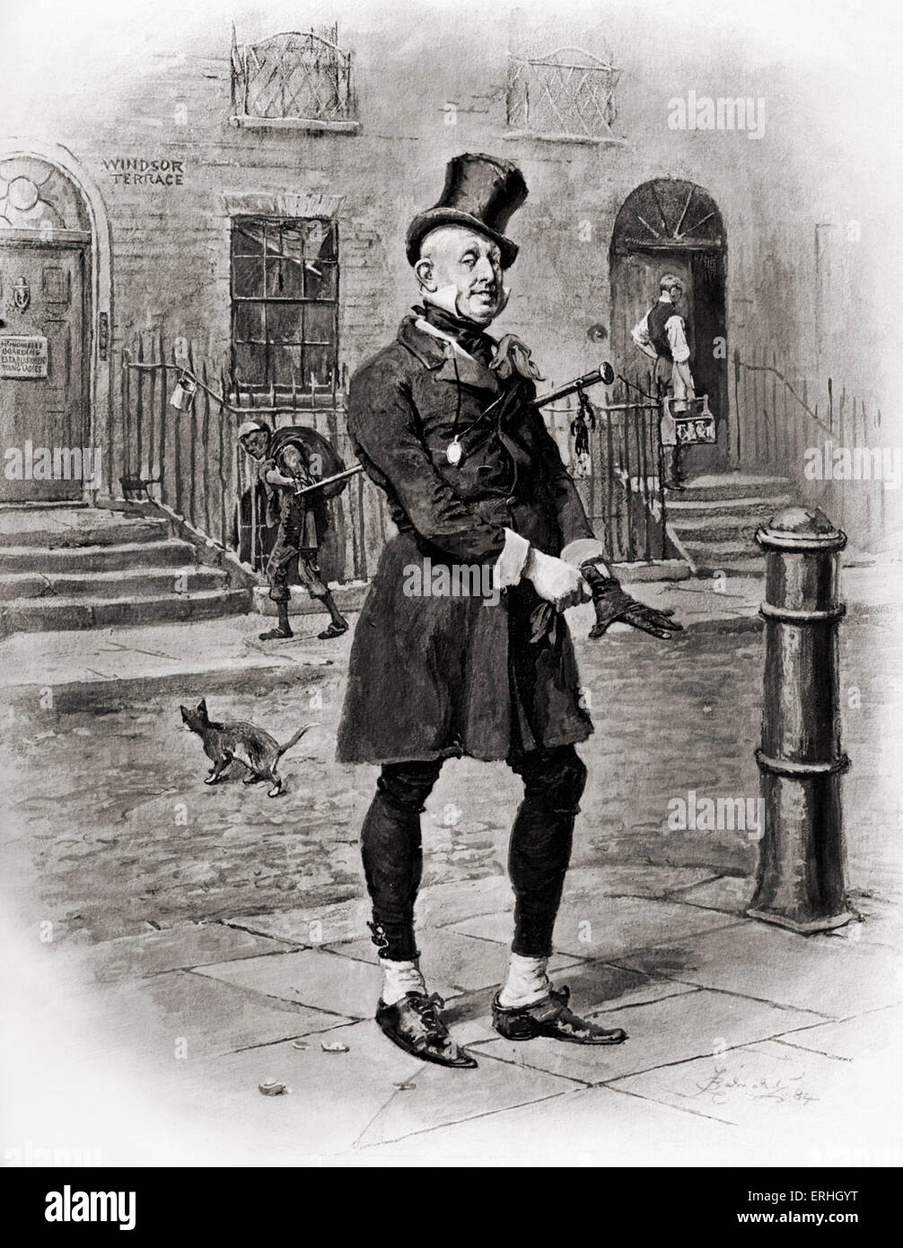 Charles Dickens 's 'David Copperfield' : portrait of Mr. Micawber ...