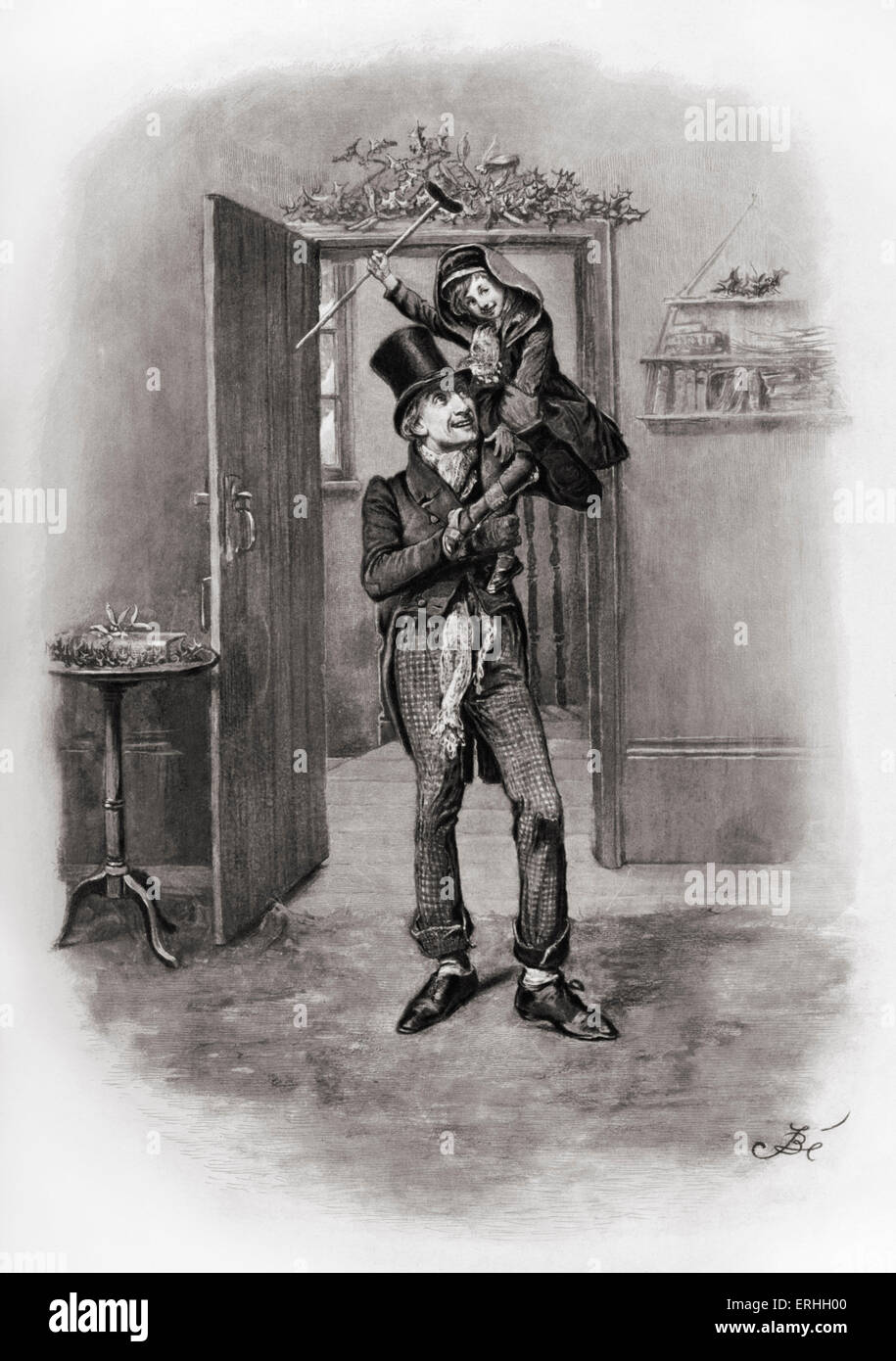 Tiny tim christmas carol hi-res stock photography and images - Alamy