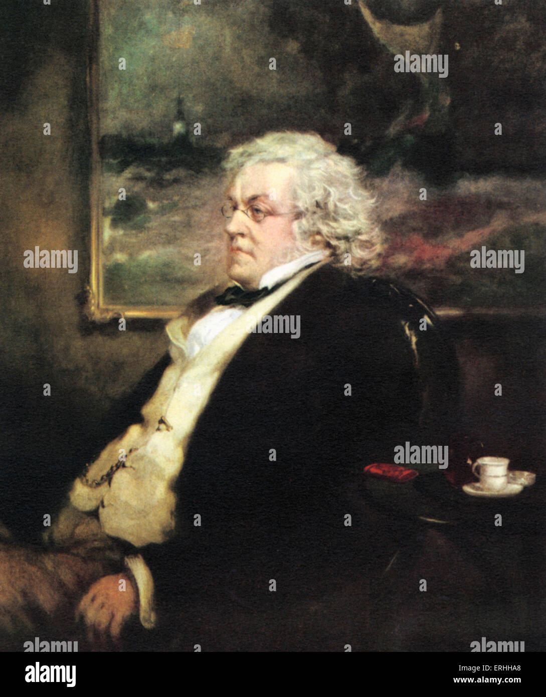 William thackeray portrait hi-res stock photography and images - Alamy