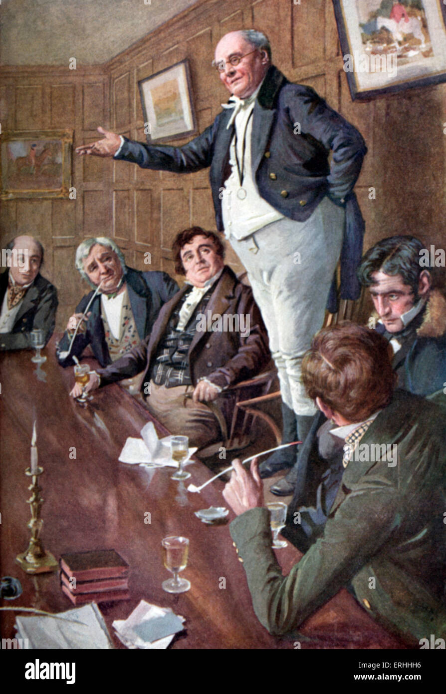 Charles Dickens 's 'The Pickwick Papers' : portrait of Mr. Pickwick ...
