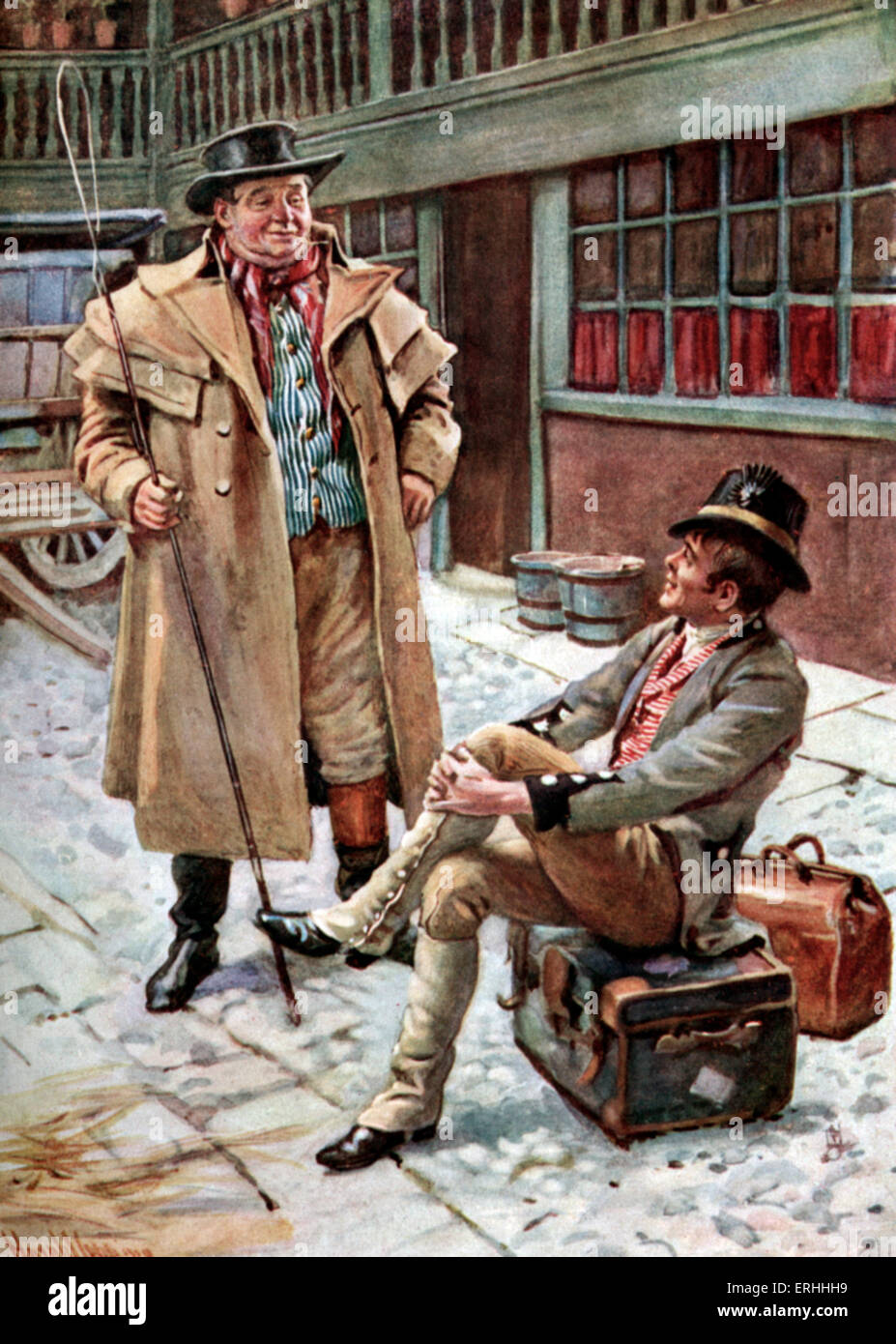 Charles Dickens 's 'The Pickwick Papers' : portrait of Sam Weller and ...