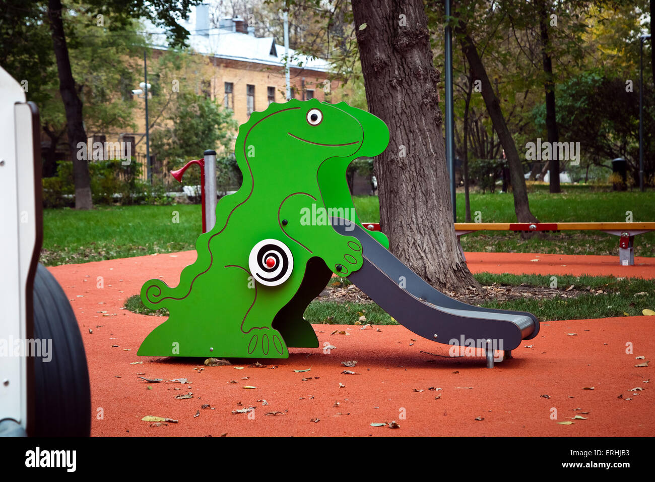 Colorful playground for small kids Stock Photo - Alamy