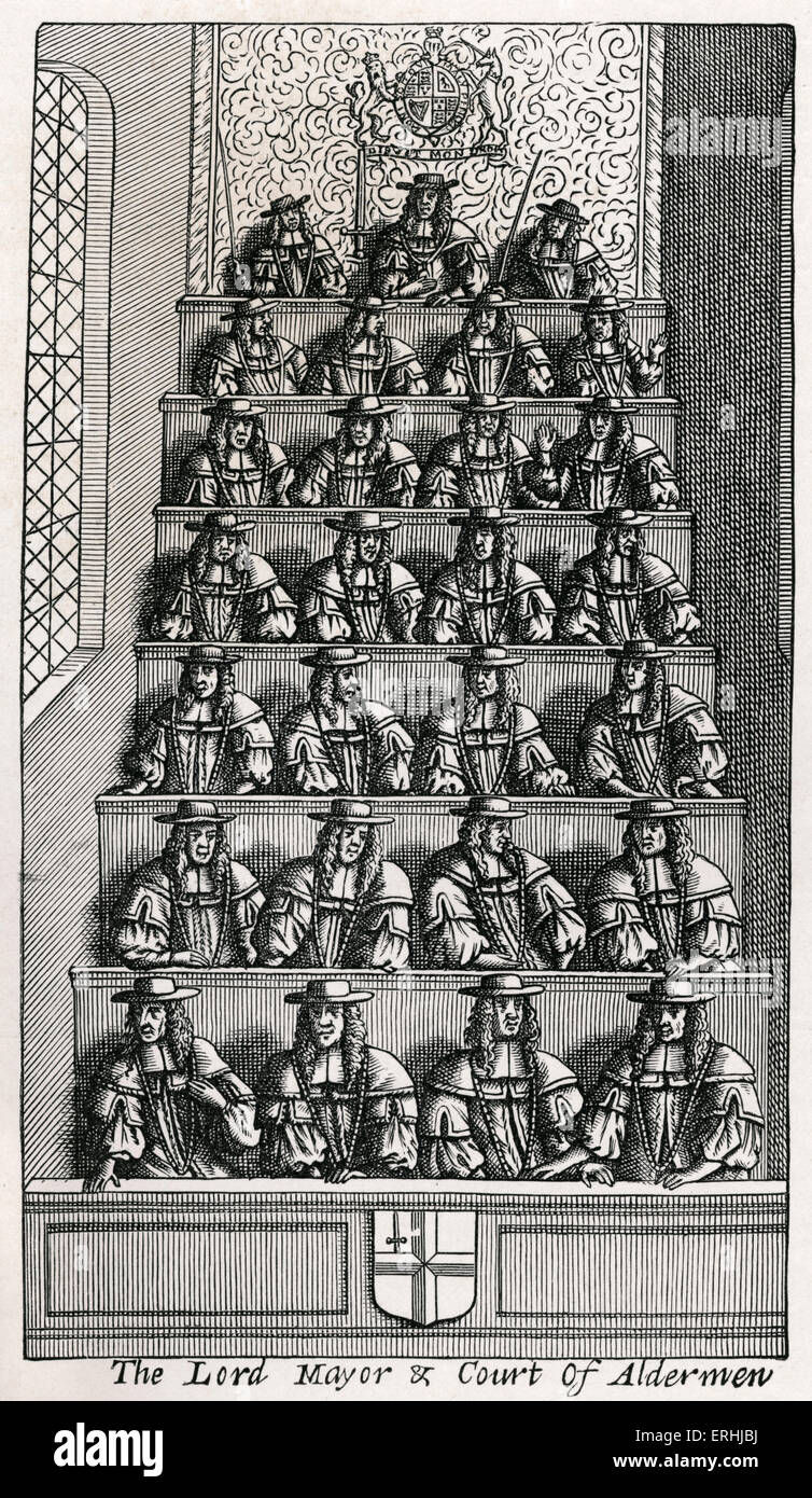 Thomas De Laune 's history of London, 'Present State of London', 1681 ...