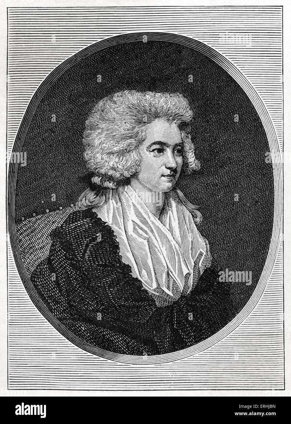 Hannah More - portrait of the English religious writer and ...