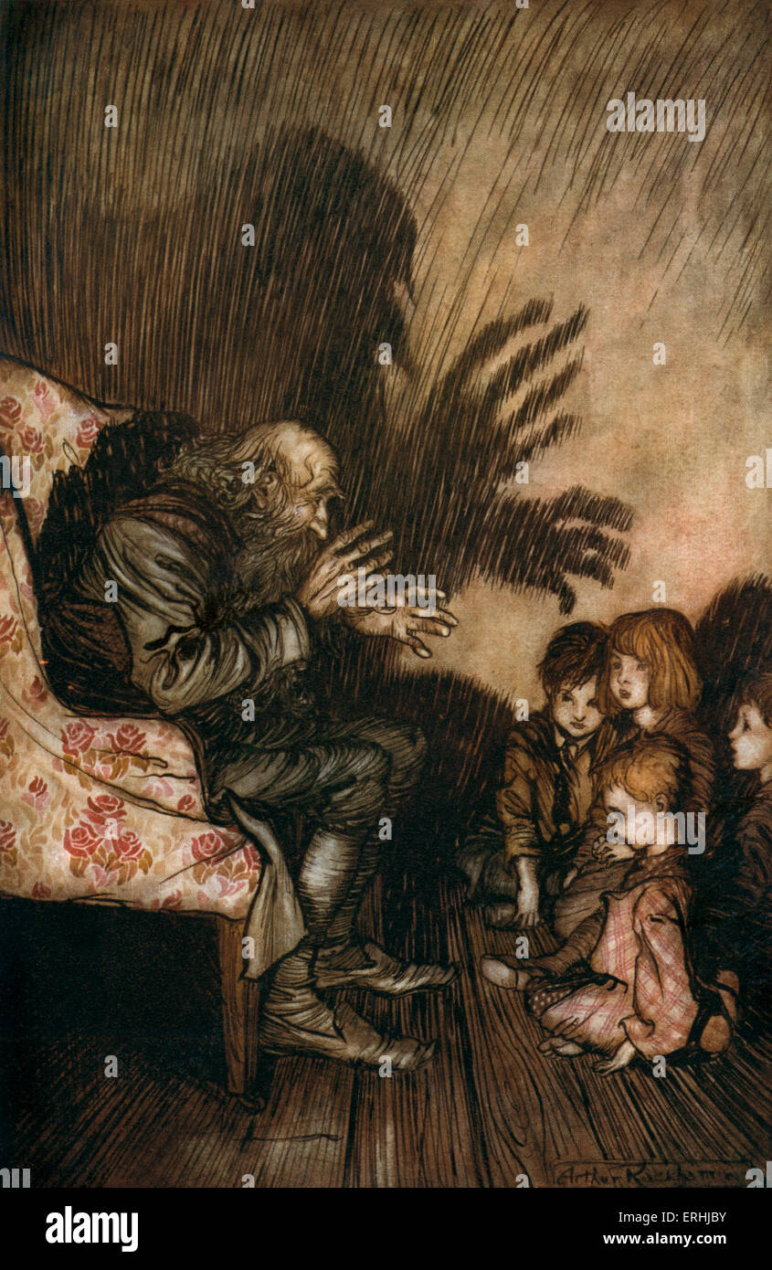 Washington Irving 's short story 'Rip van Winkle' - Illustration by ...
