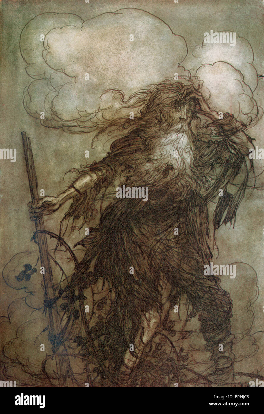 Washington Irving 's short story 'Rip van Winkle' - Illustration by ...