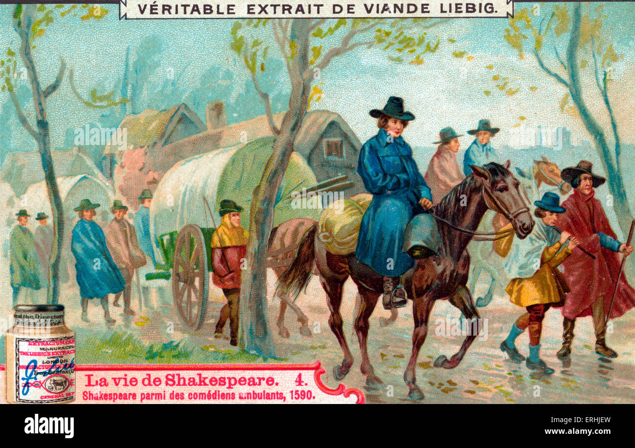 William Shakespeare, Life of. English playwright. Shakespeare among ...