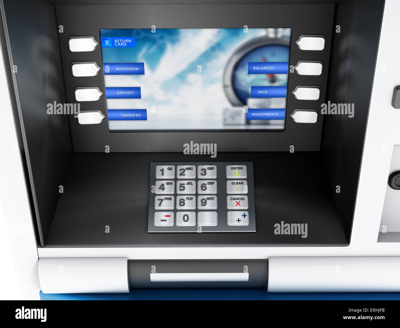 Atm machine keypad hi-res stock photography and images - Alamy