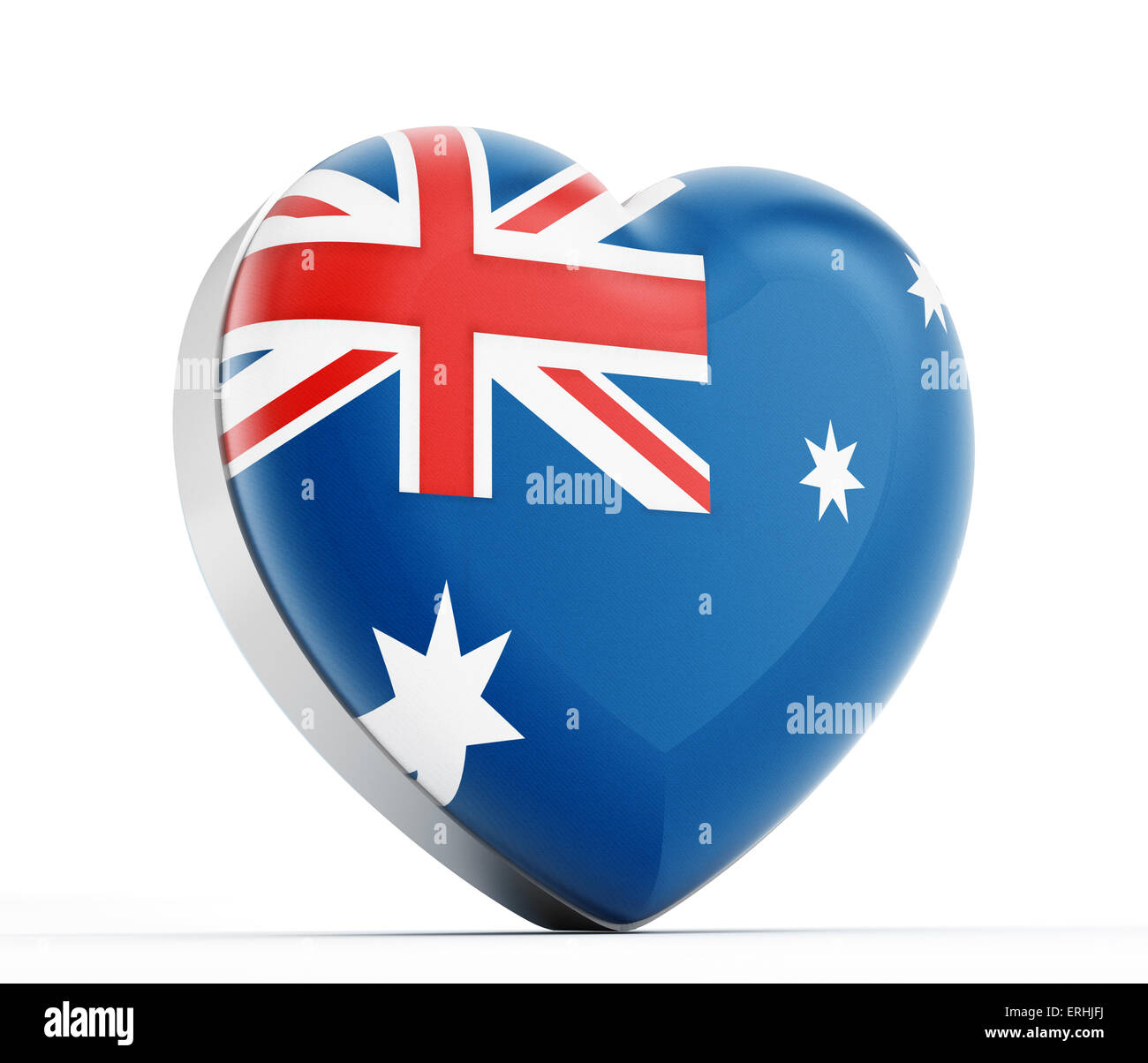 I love Australia heart shaped Australia flag Stock Photo - Alamy