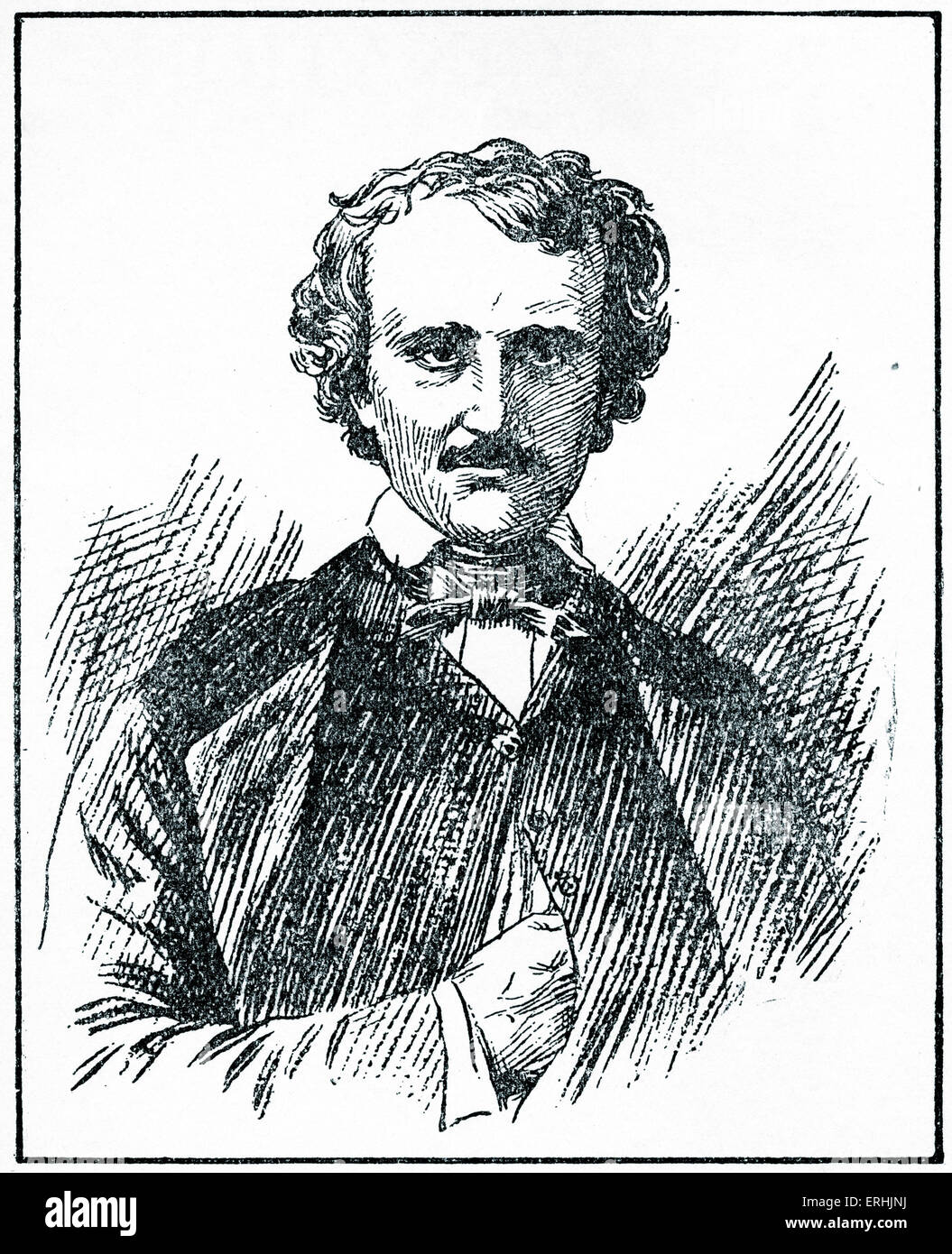 Edgar Allan Poe Drawing