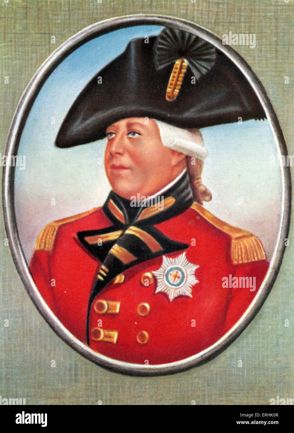 George III (George William Frederick). Portrait of the King of Great ...