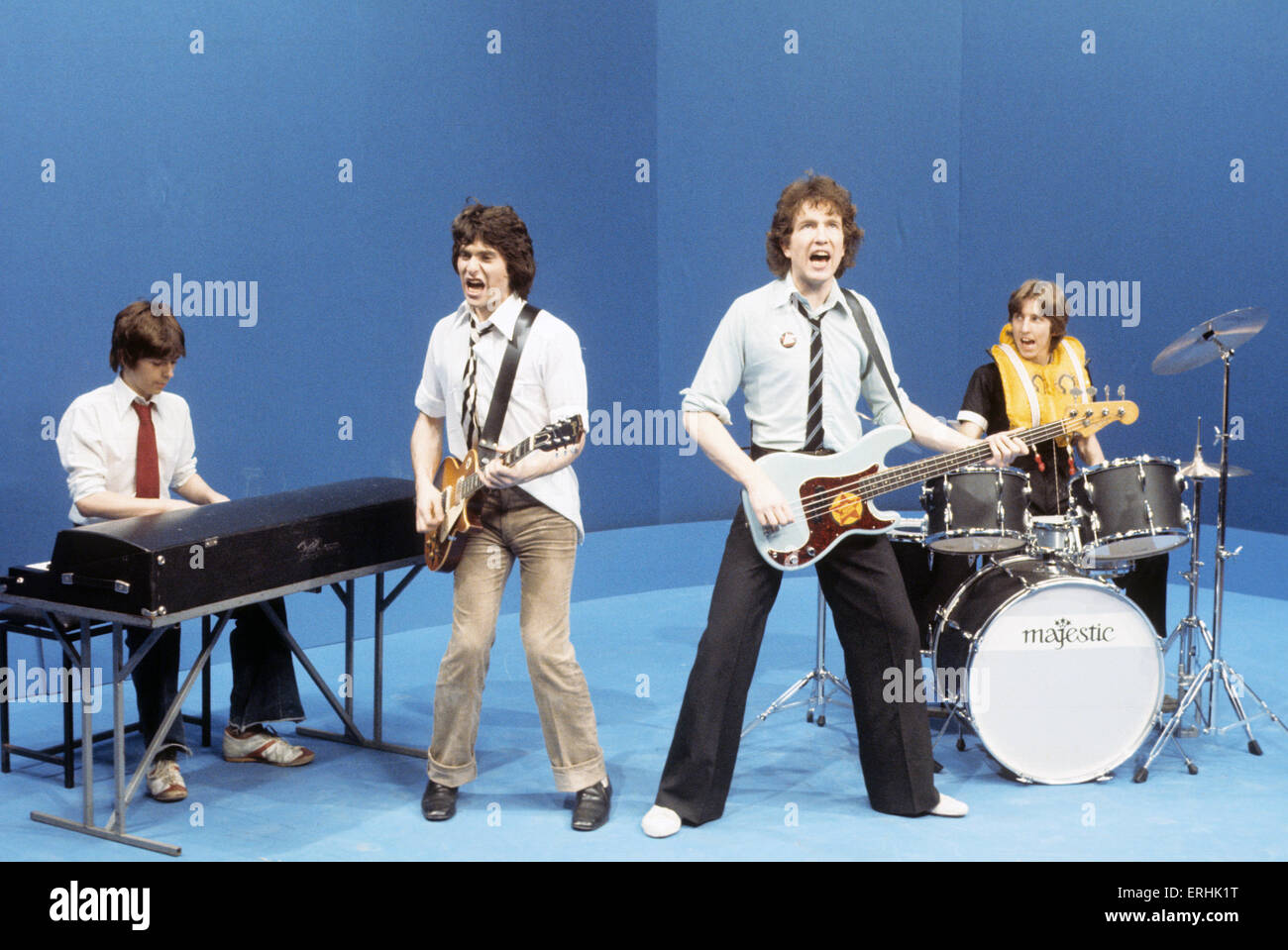 TOM ROBINSON BAND UK rock group about 1977 Stock Photo - Alamy