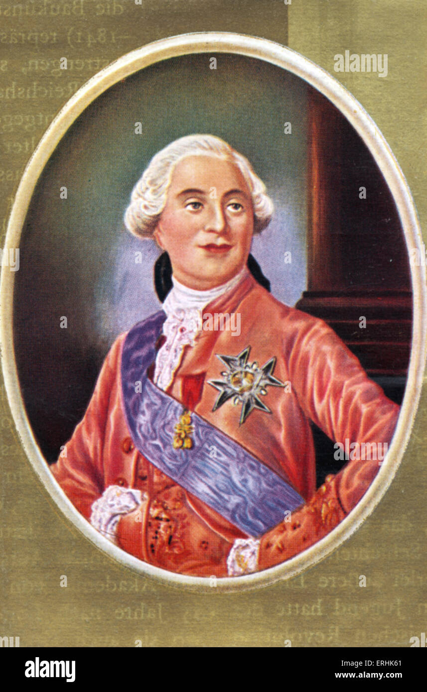 King louis xvi of france hi-res stock photography and images - Alamy
