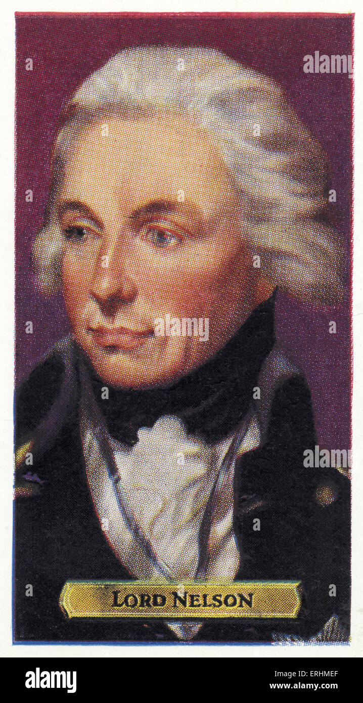 The late lord viscount nelson hi-res stock photography and images - Alamy