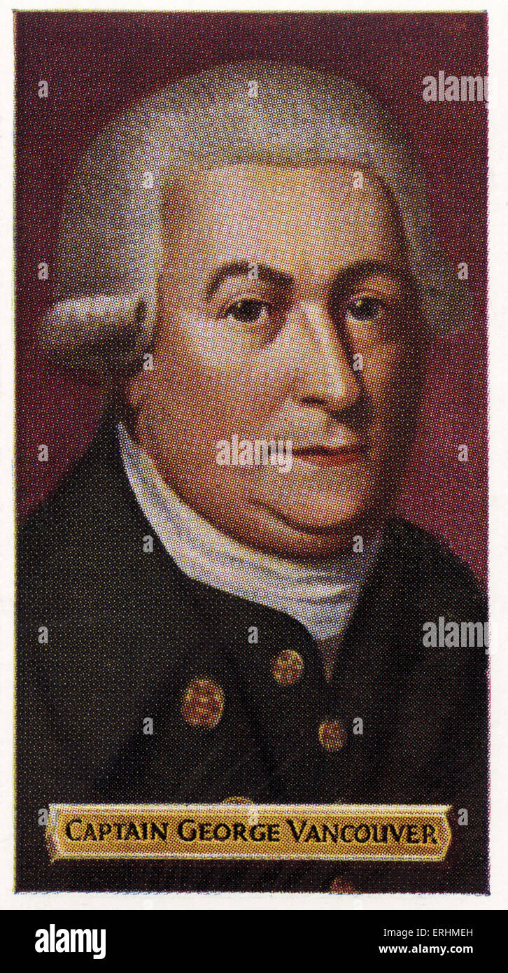 George vancouver portrait hi-res stock photography and images - Alamy