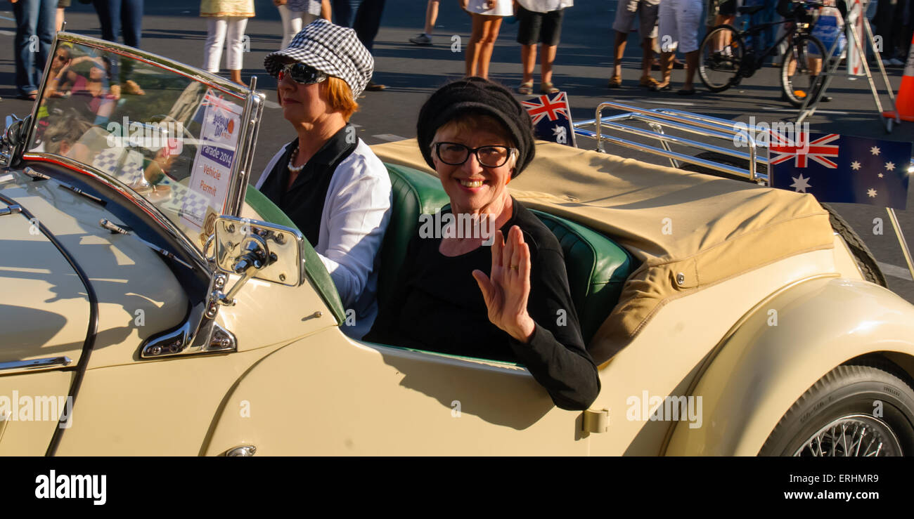 Australia Day City Adelaide - Parade! South Australia, Australia Stock ...