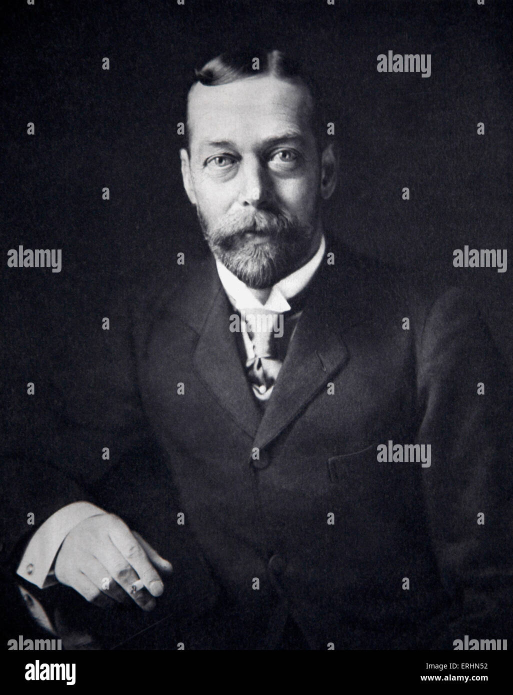 King George V in the year of his coronation 1910. Reigned from 6 May ...