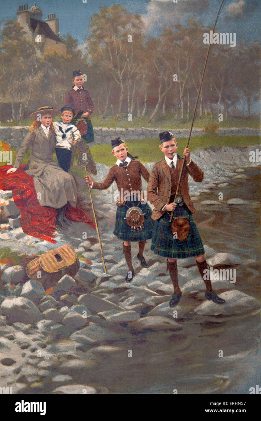 Balmoral 1911 : the younger children of the King and Queen’. George V ...