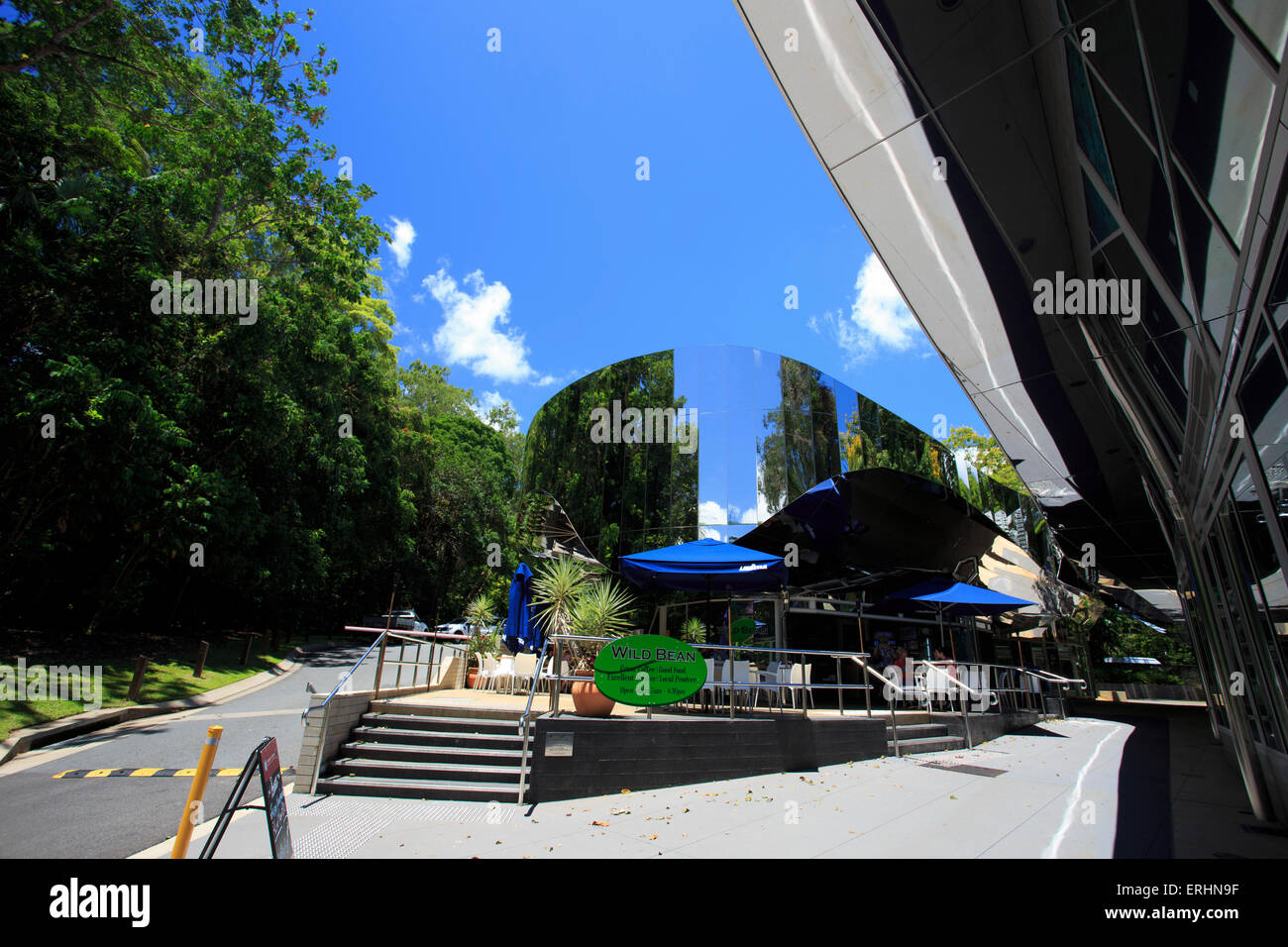 The Cairns Botanic Garden Visitors Centre blends in seamlessly with the ...
