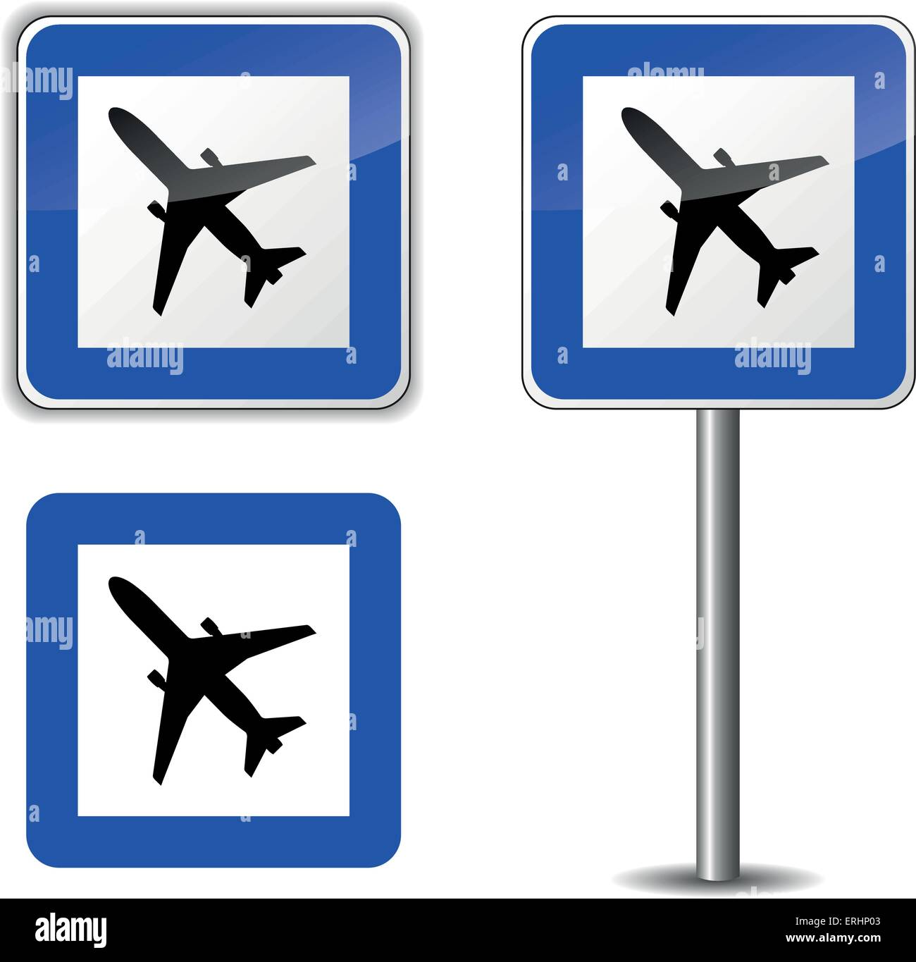 Airport Signs Clipart