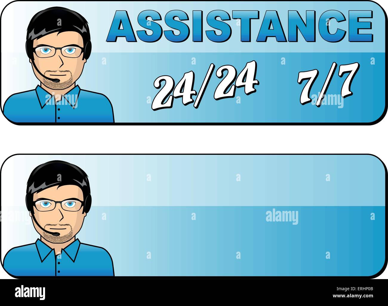 Assistance vector vectors hi-res stock photography and images - Alamy